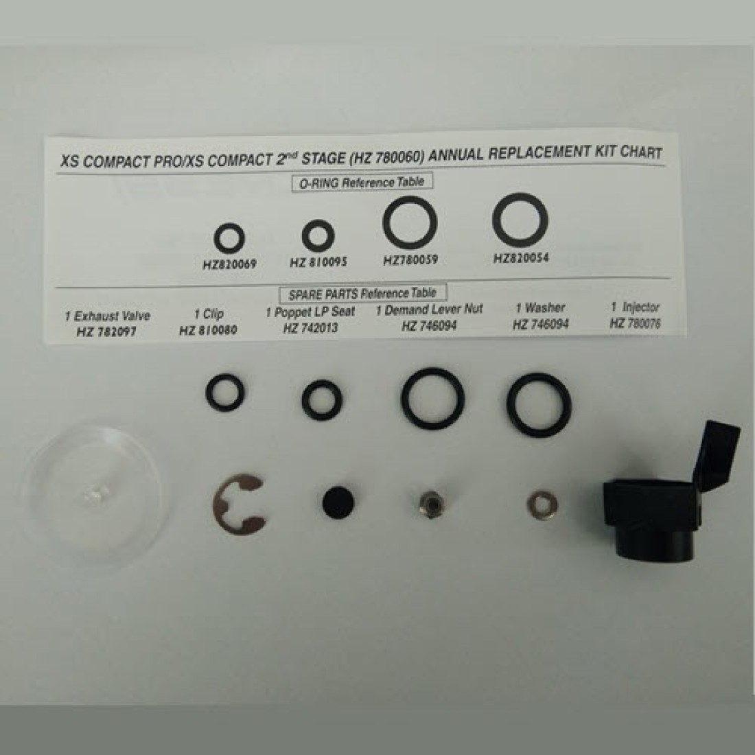 CRESSI Second Stage Regulator Repair Kit Compact - HZ780060