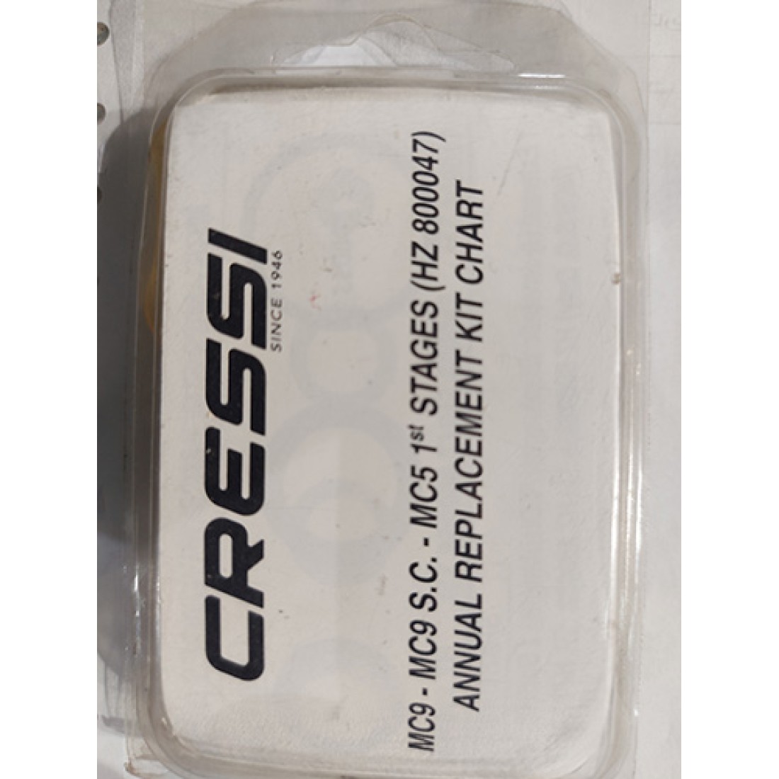 CRESSI First Stage Repair Kit INT/DIN MC5 - MC9 - MC9SC - HZ800047