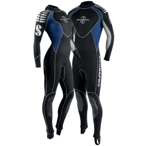 SCUBAPRO Profile 0.5mm Full Suit Man (Black/Blue)